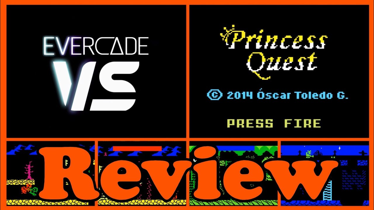 Princess Quest Review (Evercade 21: Intellivision Collection 1) - YouTube