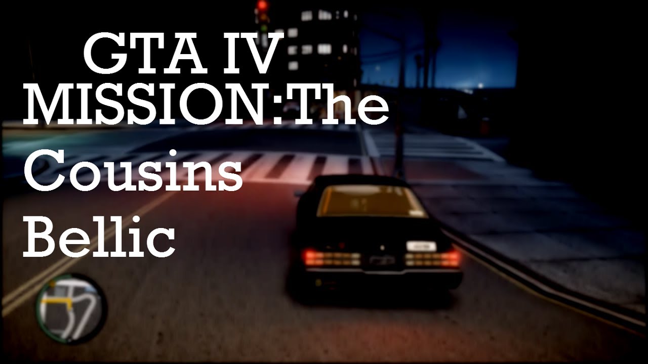 GTA IV PC - Opening Intro&Mission 1 - The Cousins Bellic - 720p - MOD ...