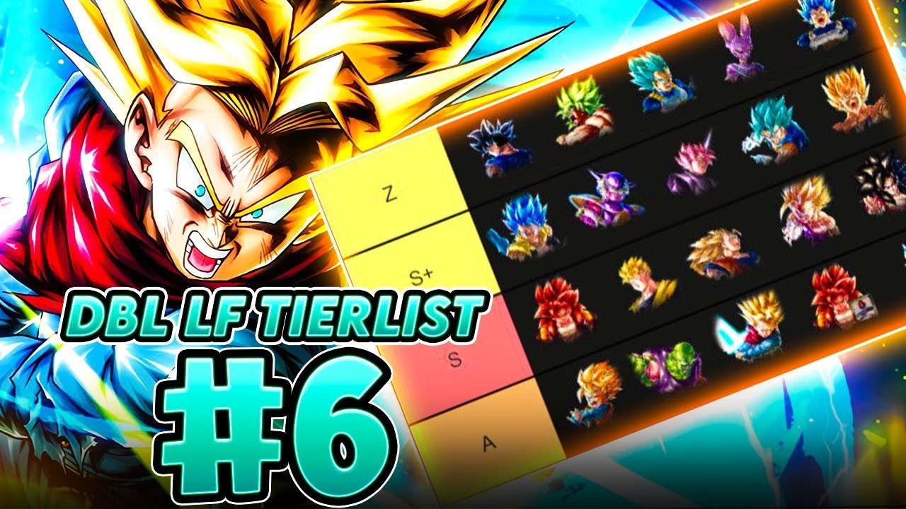 (Dragon Ball Legends) MY DBL LEGENDS LIMITED/LF TIERLIST!!! | November ...