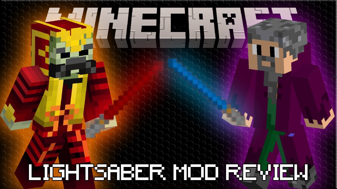 Lightsaber Mod Review | Minecraft (1.8.9) - YouTube