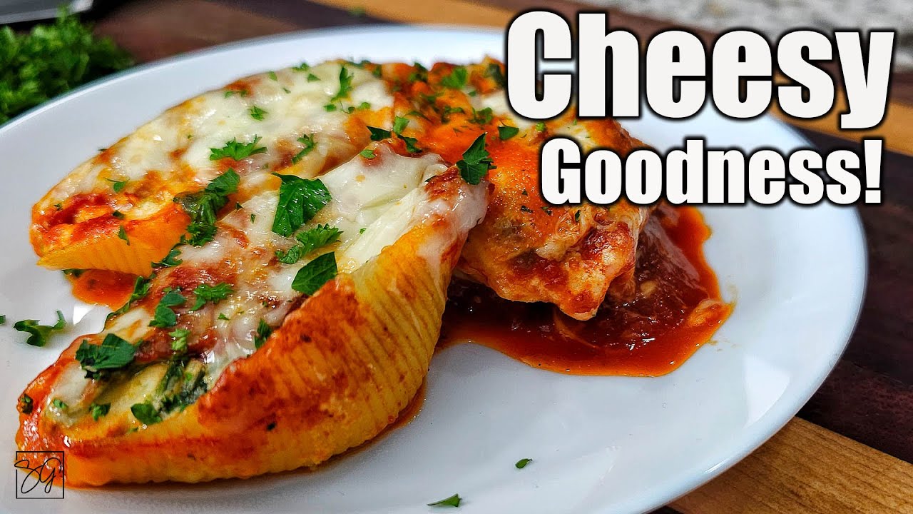 How to Make the Tastiest Cheesy Stuffed Shells You've Ever Tried! - YouTube