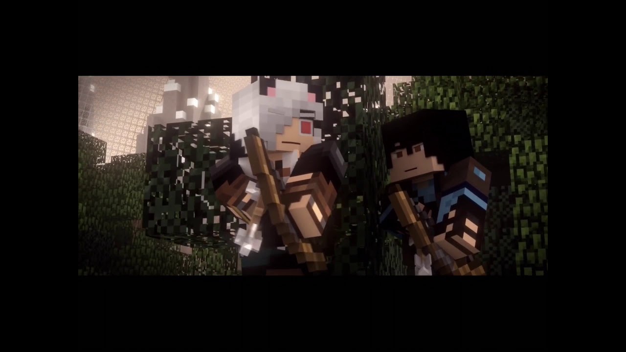 Minecraft Animation: Herobrine And Notch Vs Fredisaal By Black Plasma ...