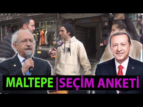 Maltepe Seçim Anketi Vatandaşlara Soruyoruz Kemal Kılıçdaroğlu mu Recep Tayyip Erdoğan mı