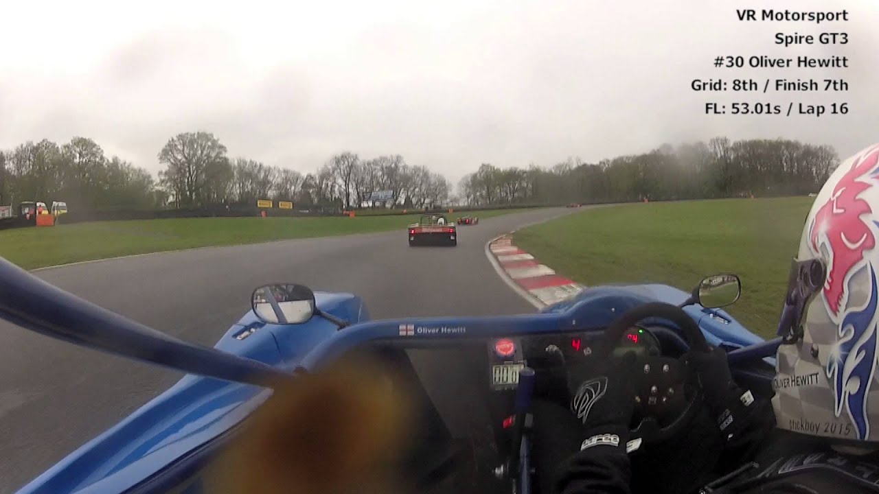 Brands Hatch Race 2 - #30 Oliver Hewitt - 26th April 2015 - Spire GT3 ...