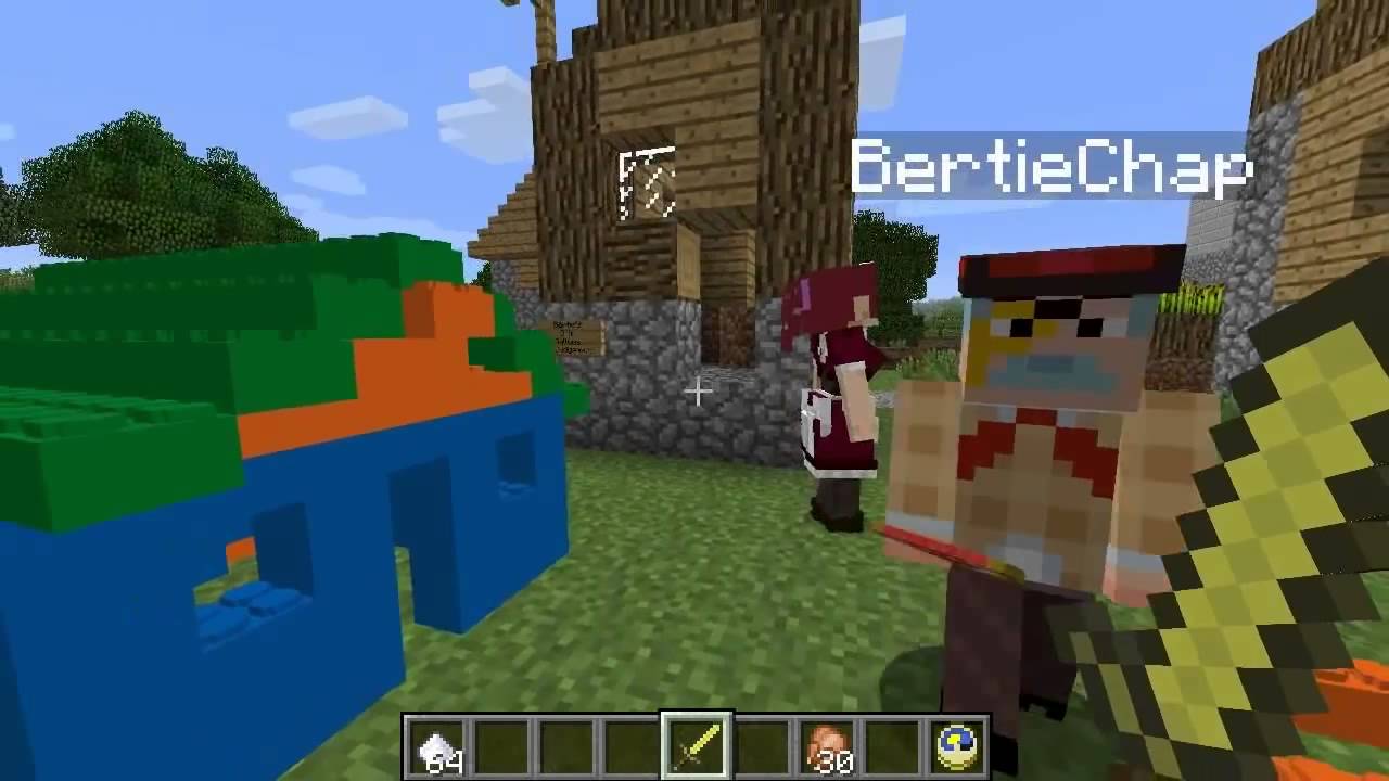 Minecraft LEGO MOD! Build with Lego Bricks in Minecraft! - YouTube