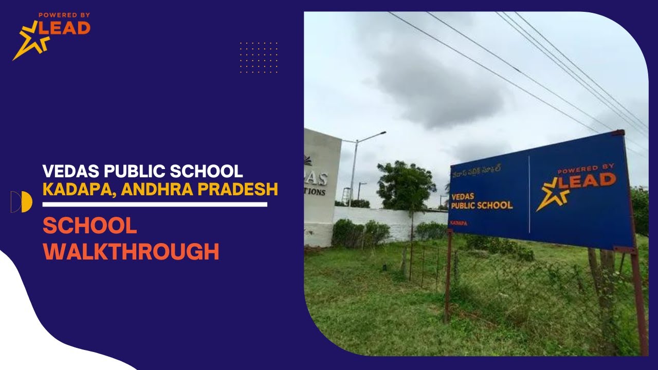 Vedas Public School, Kadapa, Andhra Pradesh | School Tour - YouTube