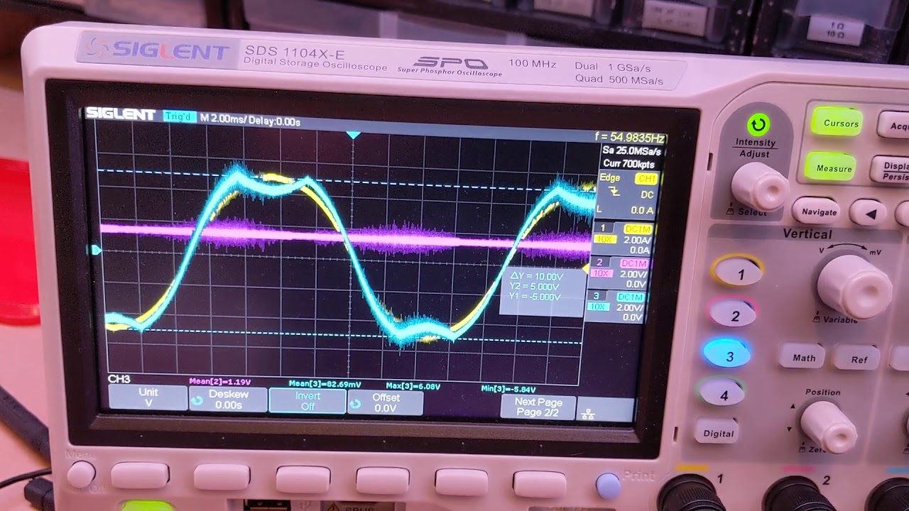 Wavefolder quick demo - YouTube