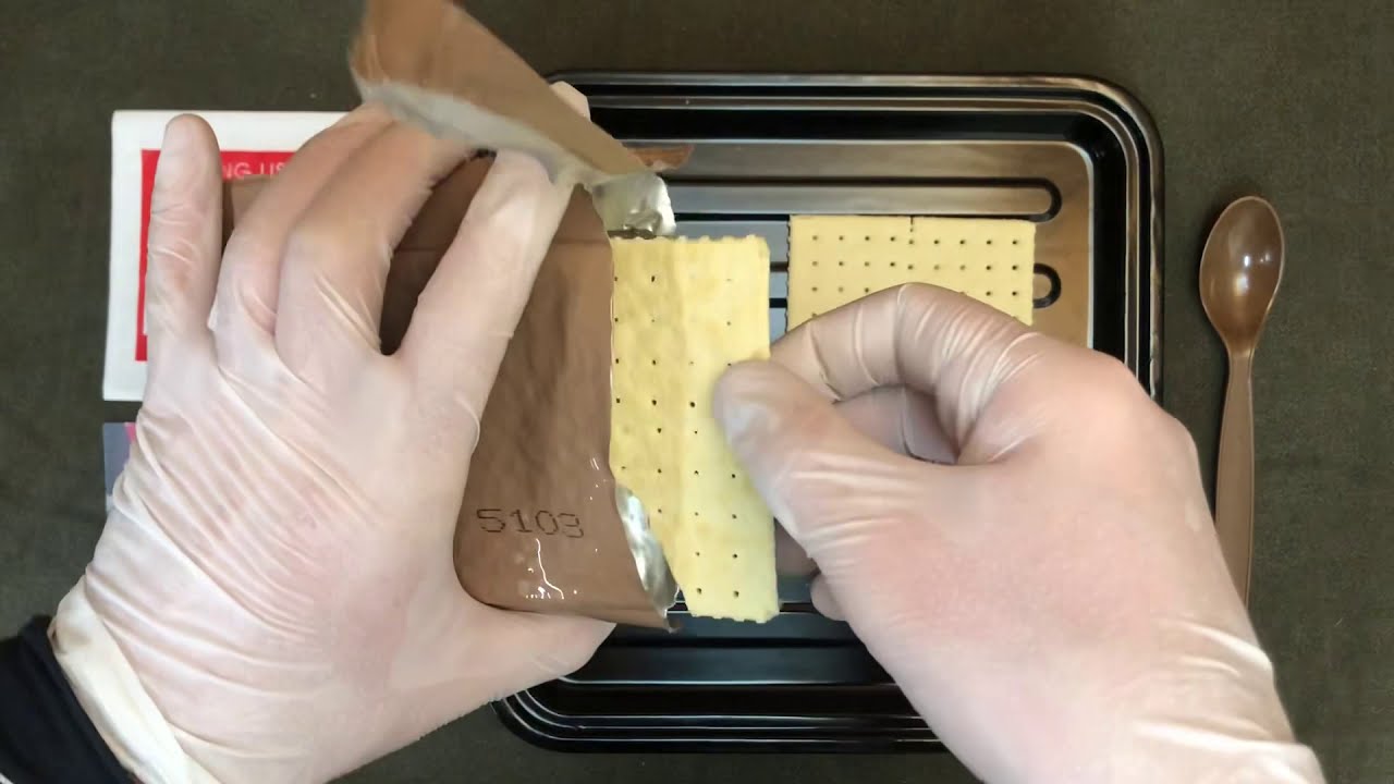 CRACKERS. MRE US Military Surplus Review. (MREdepot) - YouTube