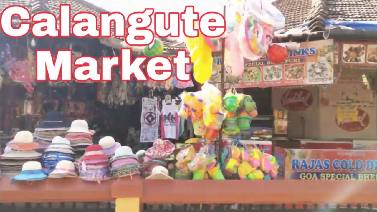 👗Calangute Market Goa | Calangute Beach Shopping Market Goa Video👗 ...