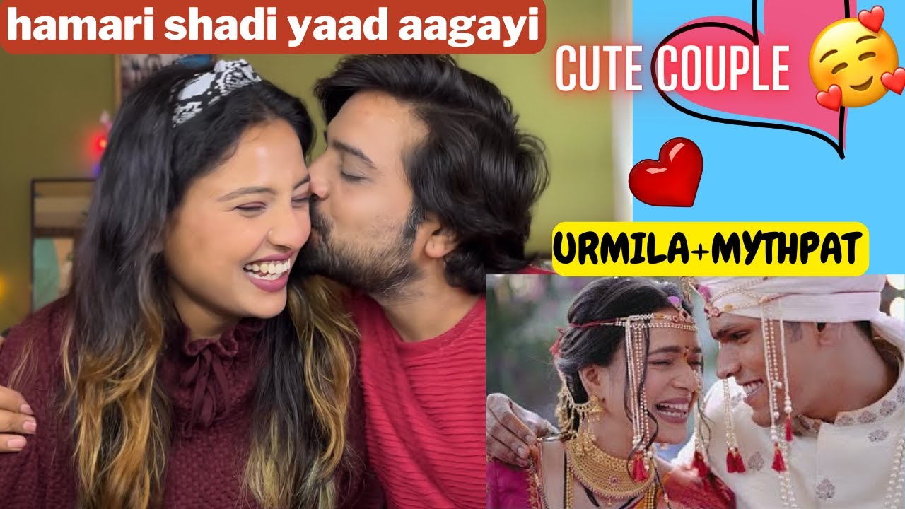 MYTHPAT WEDDING | Urmila & Mithilesh - Shaadi | REACTION | Kerry Perry ...