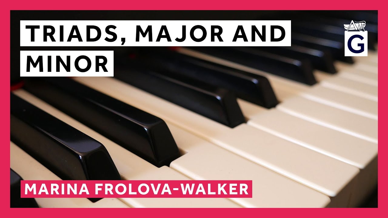 Triads, Major and Minor - YouTube