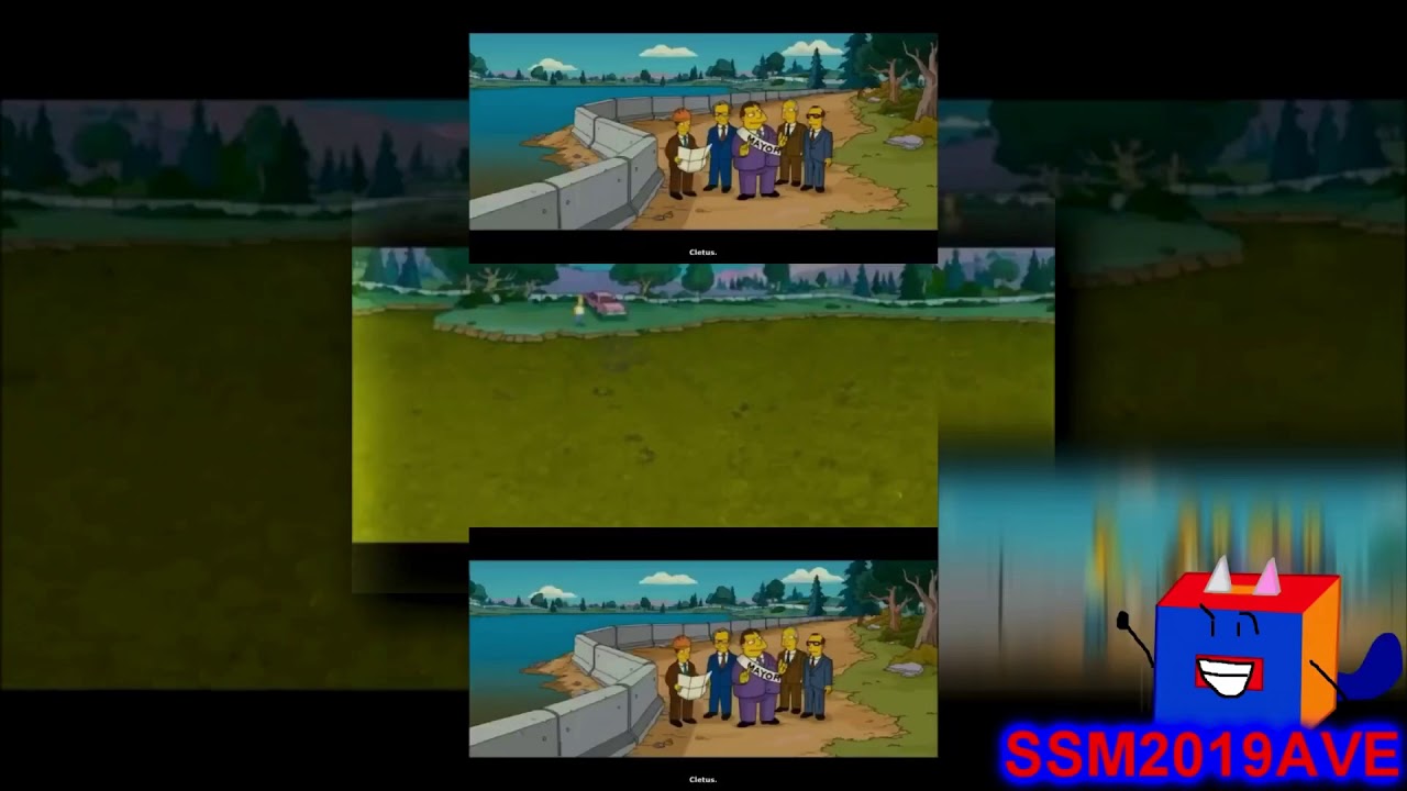 (REUPLOAD) The Simpsons Movie - Dump In The Lake Scan V2 (Veg Replace ...