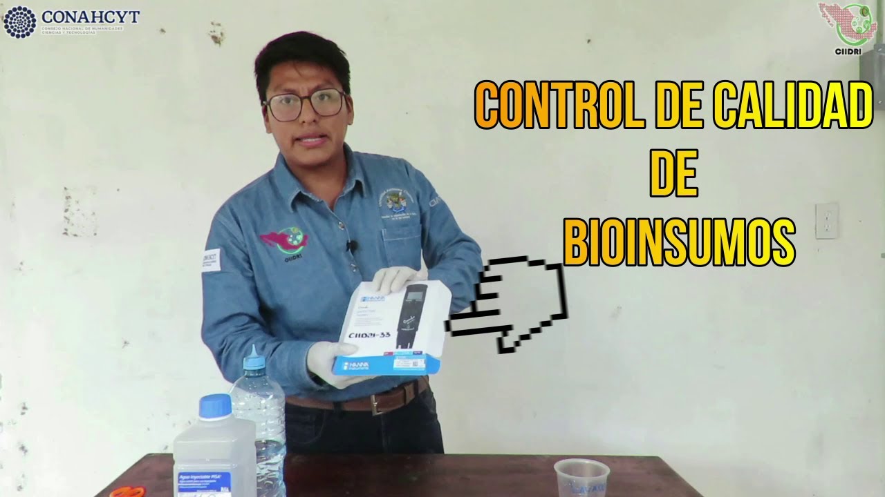Calibración del medidor de pH, CE y TDS para Evaluar Biofertilizantes ...