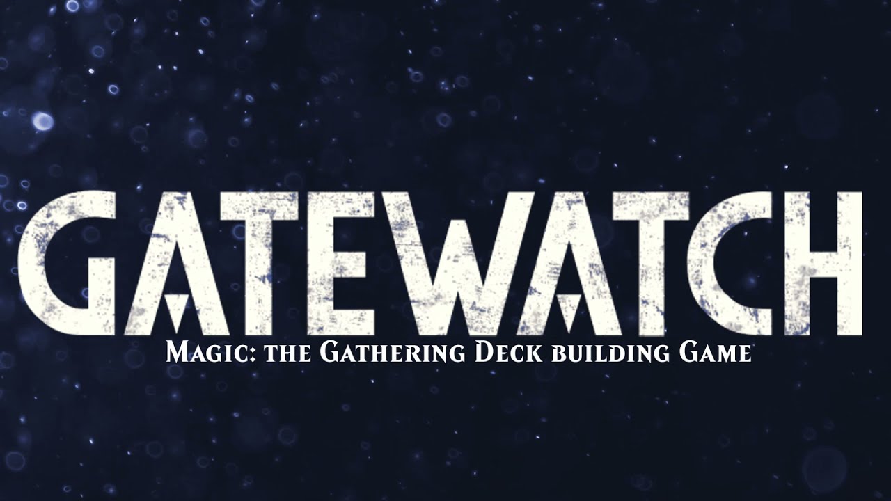 How to play Gatewatch, a Magic: the Gathering Deck Building Game - YouTube