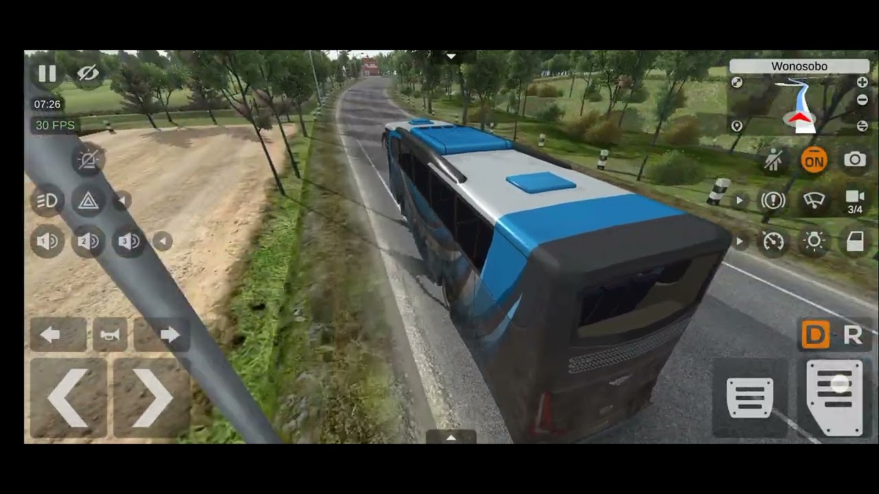 bus simulator long drive#games - YouTube