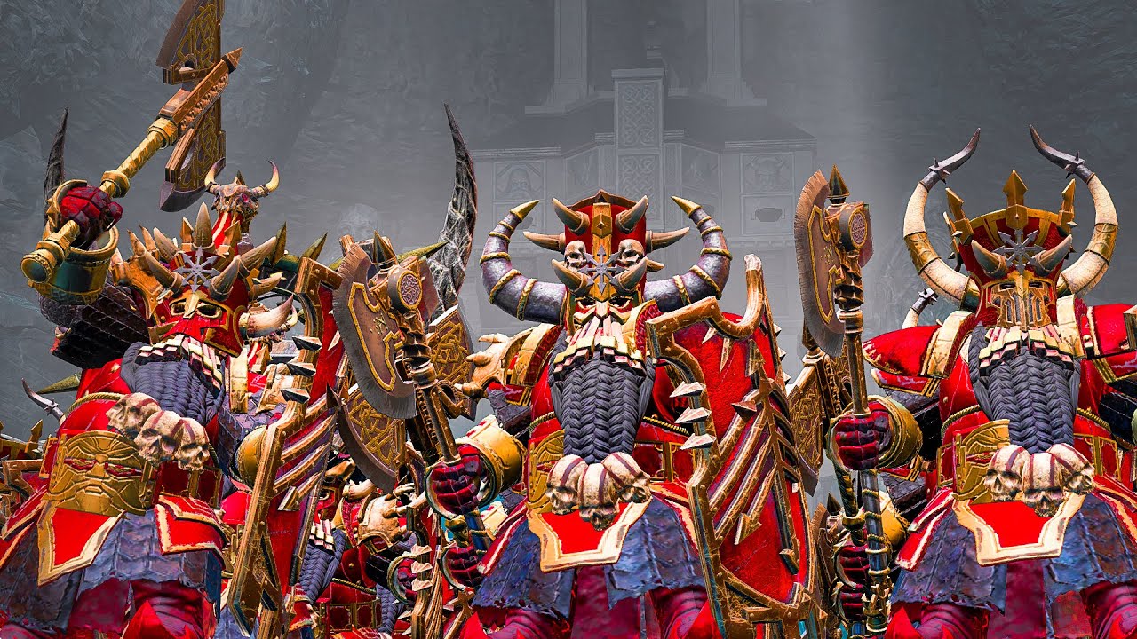 CHAOS DWARFS Vs DWARFS - Total War: Warhammer 3 - YouTube