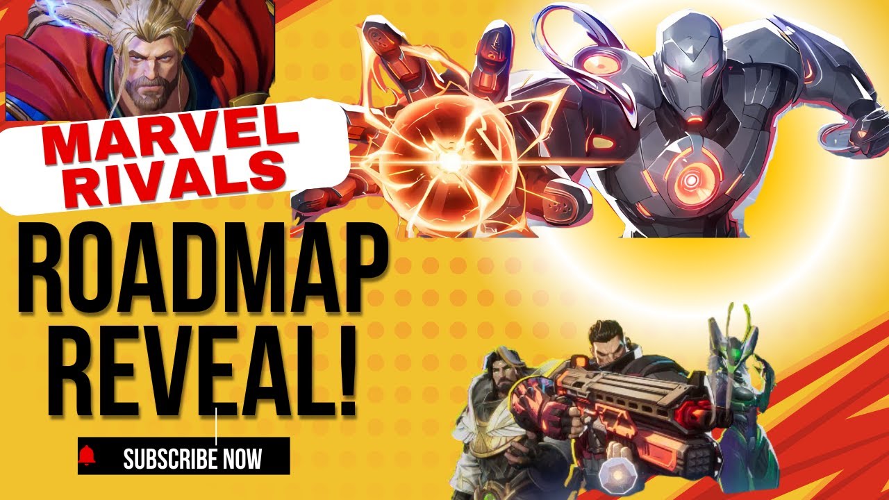 33 HEROES 8 MAPS 4 SEASONS Marvel Rivals Roadmap Revealed! # ...