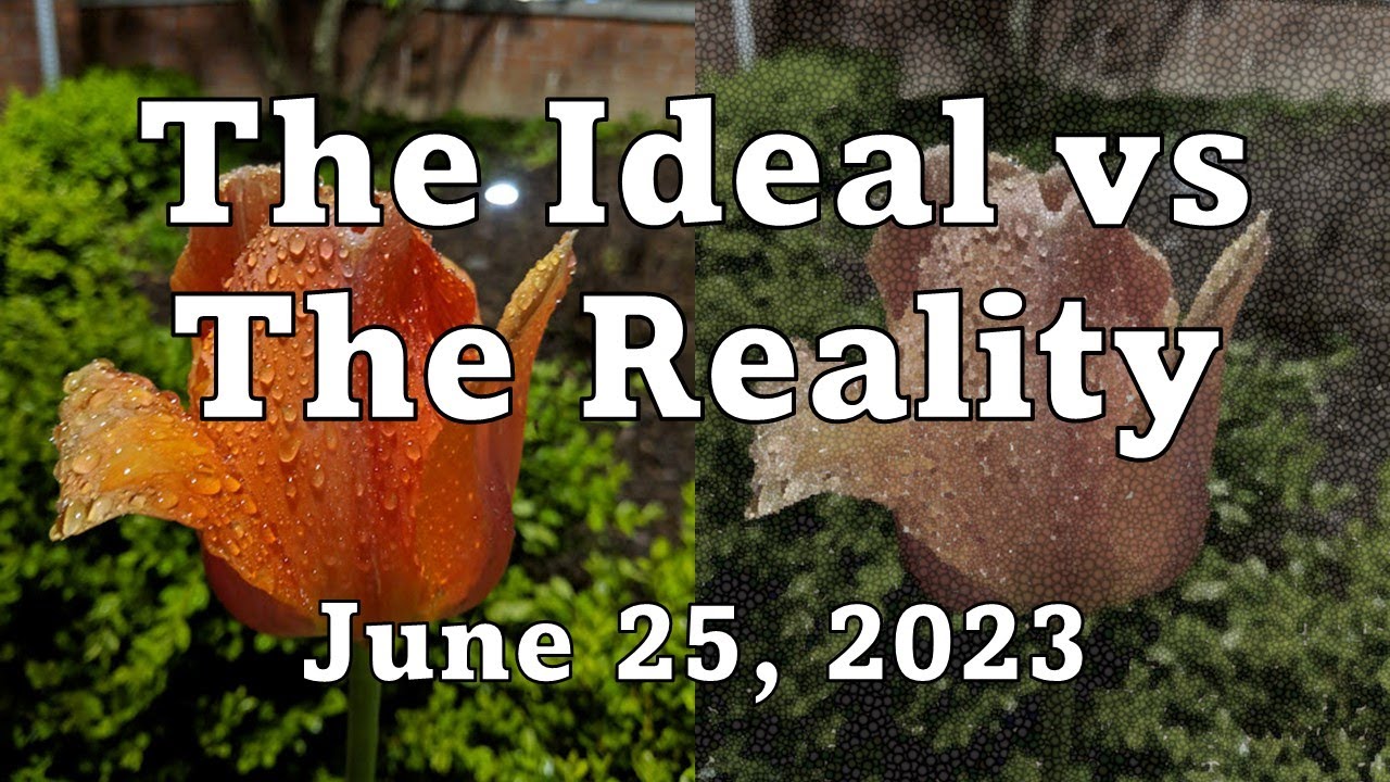 June 25, 2023 - The Ideal vs The Reality - YouTube