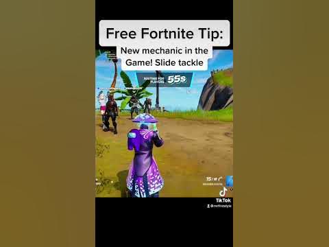 New slide mechanic in game #mrfirststyle #fortnite - YouTube