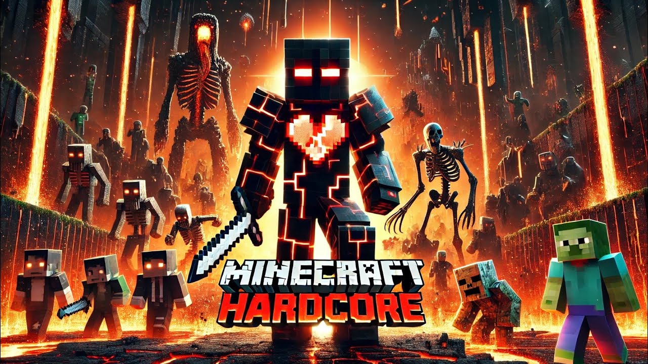 minecraft hardcore series ep 1 💪 - YouTube