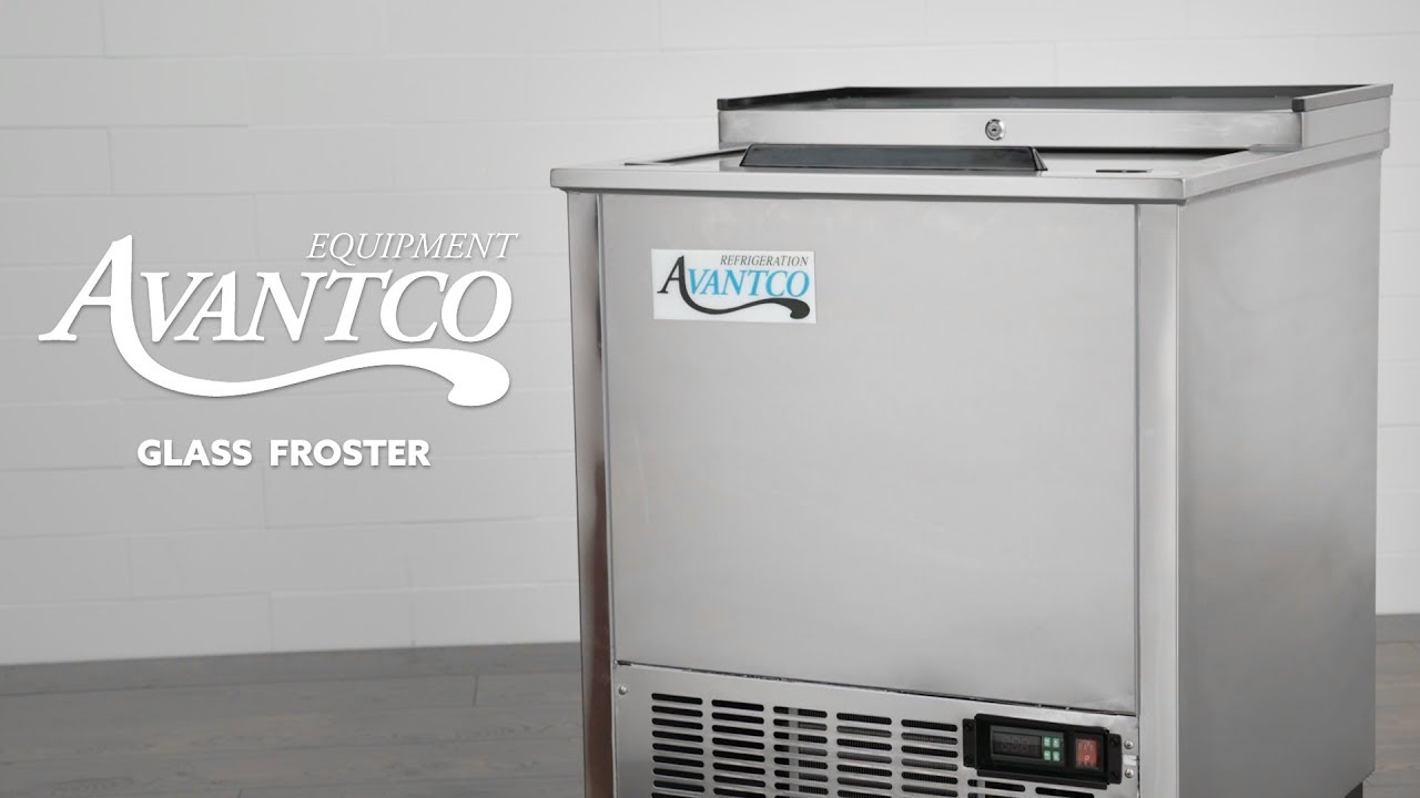 Avantco Glass Frosters - YouTube