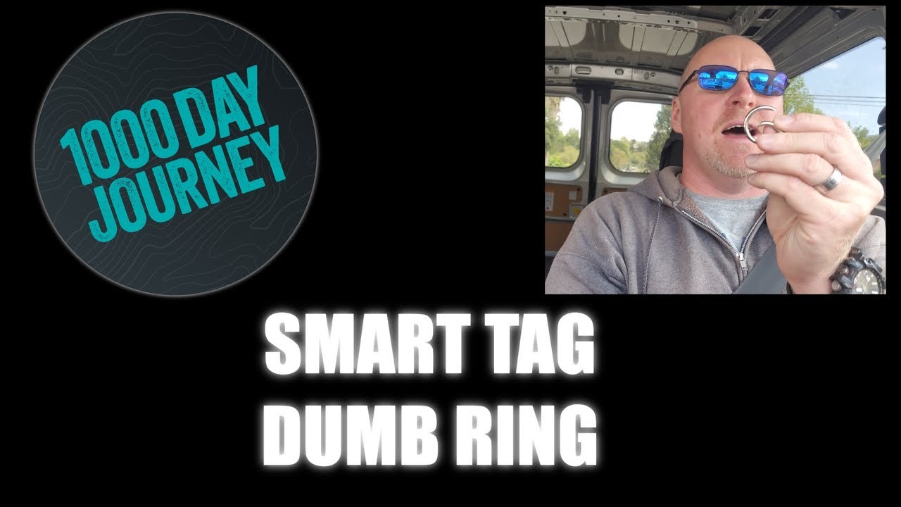 1000 Day Journey 0281 SmartTag Dumb Key Ring - YouTube