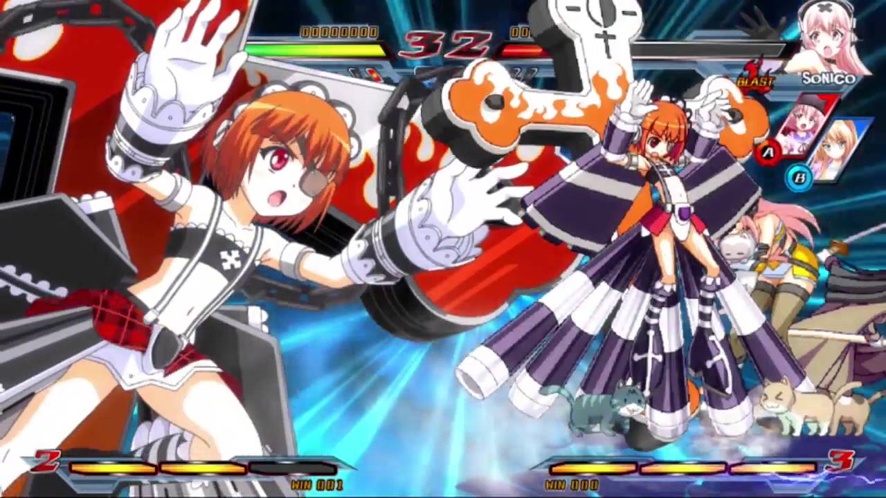 Nitroplus Blasterz: Heroine's Infinite Duel - Gameplay Trailer PS4 PS3 ...