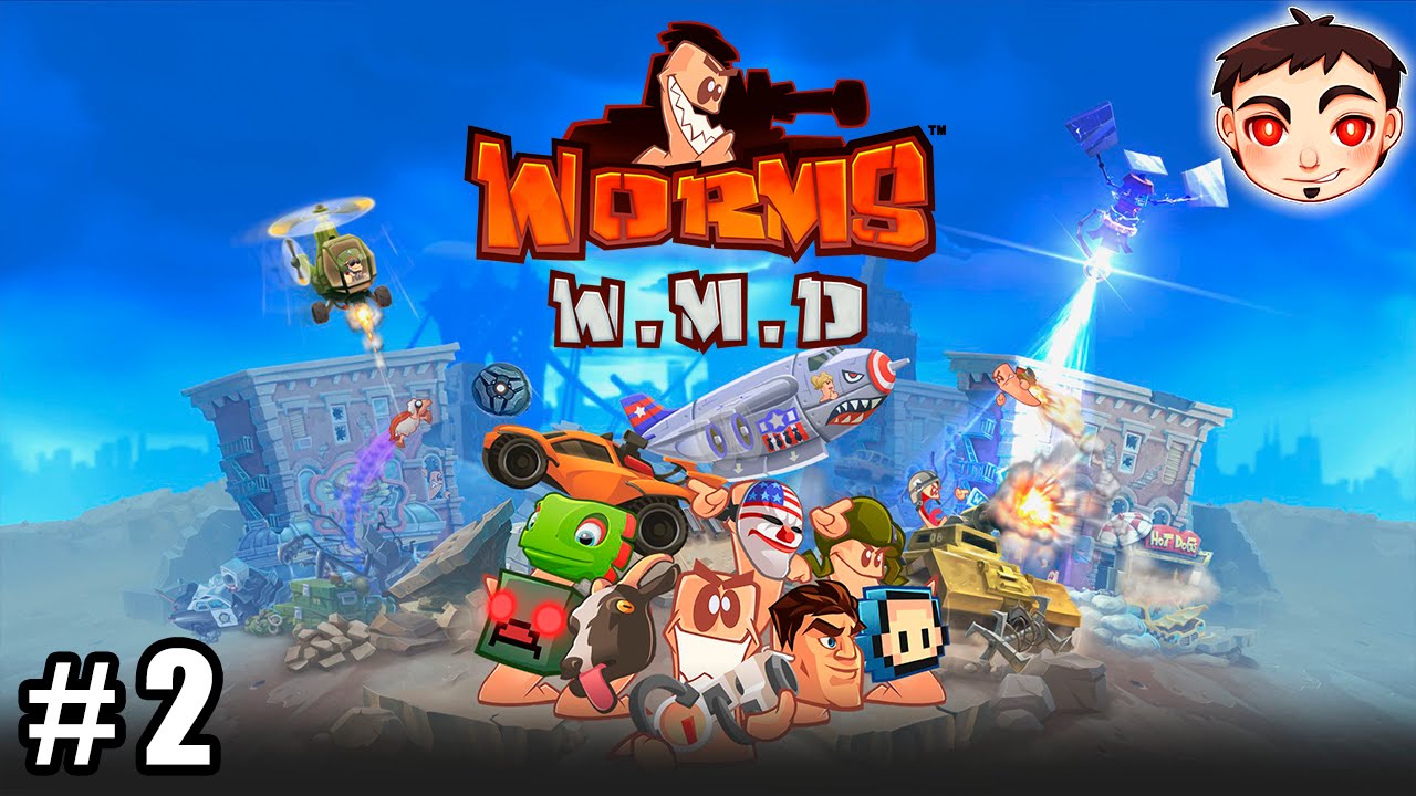 Worms W.M.D #2 - ¡HUNDIR GUSANO! (Multijugador) - YouTube