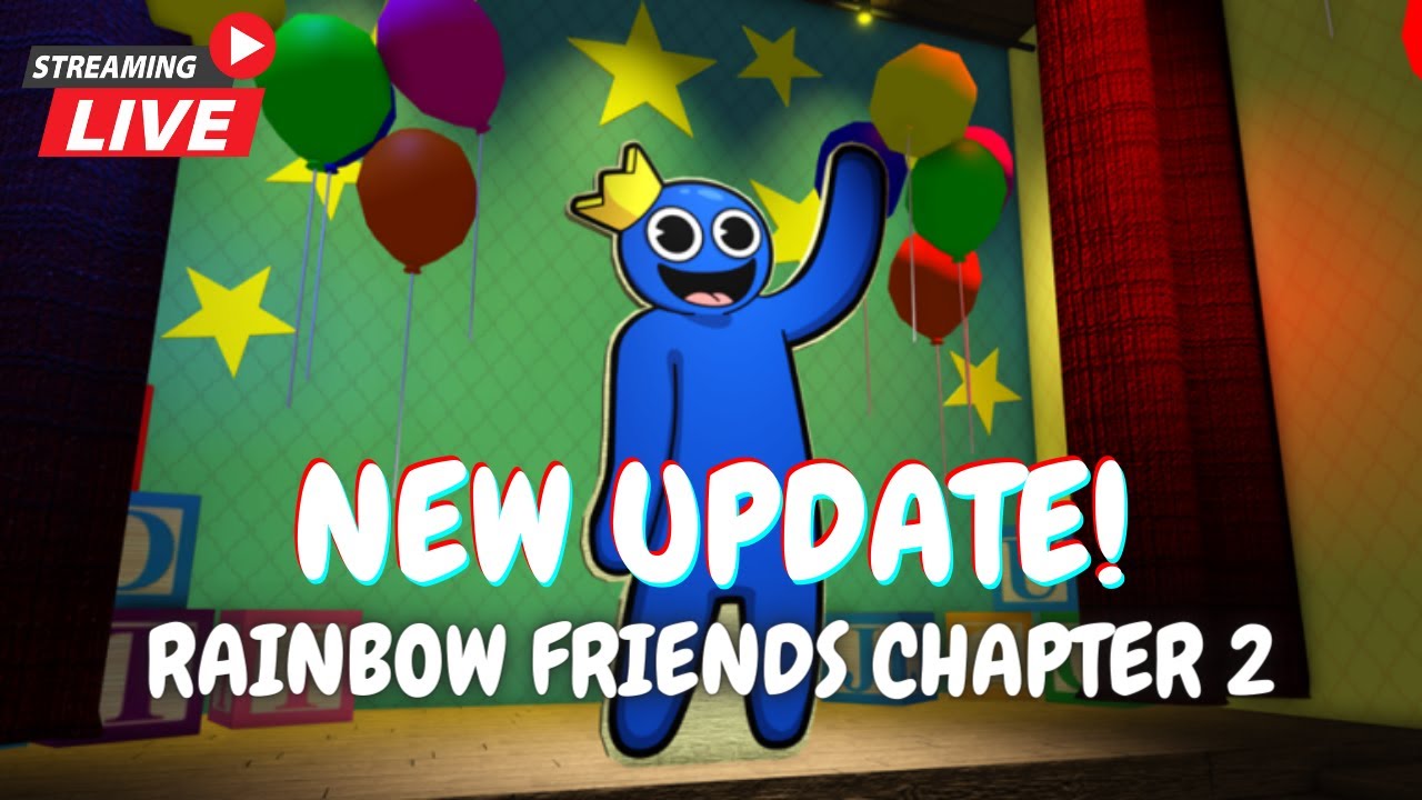 RAINBOW FRIENDS CHAPTER 2 (UPDATE BARU) LIVE FULL GAMEPLAY! - YouTube