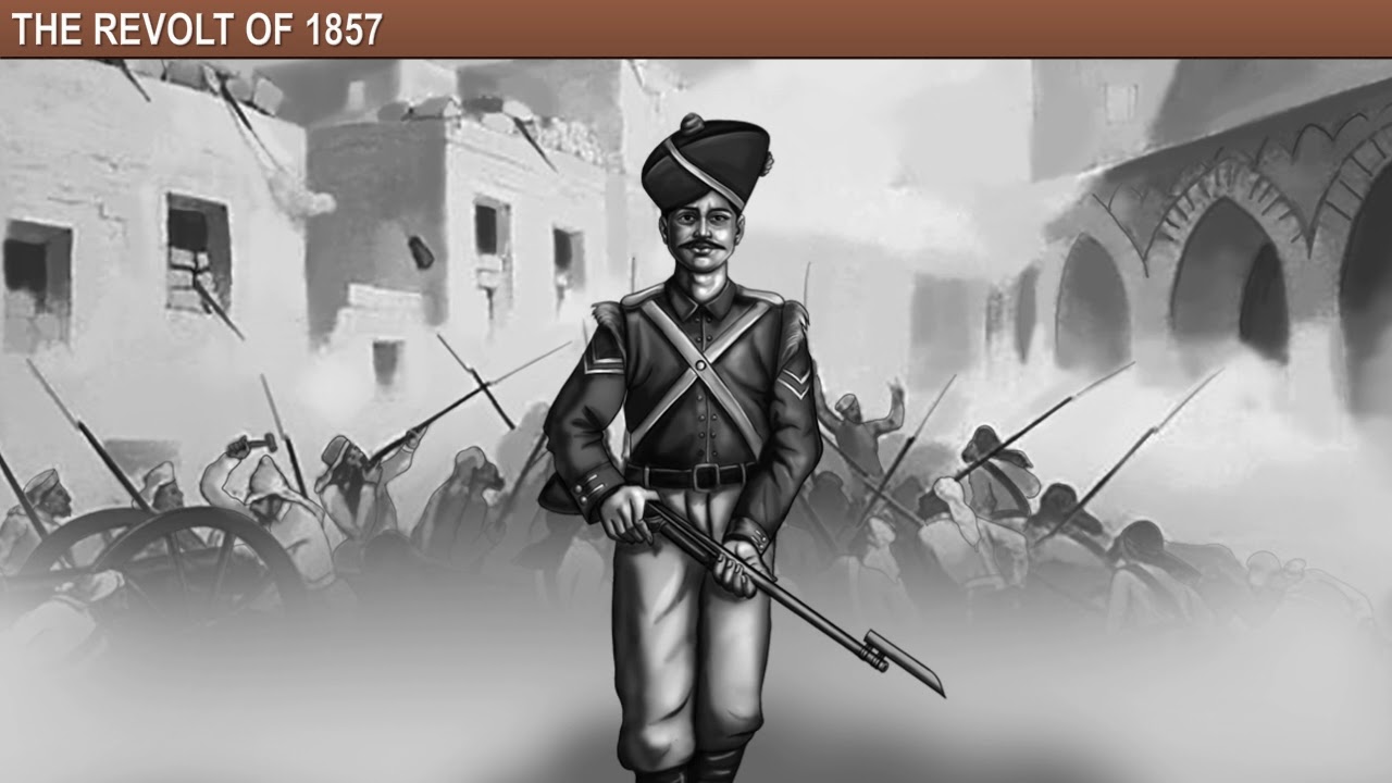 CBSE 8 History When People Rebel 1857 and After The revolt of 1857 ...