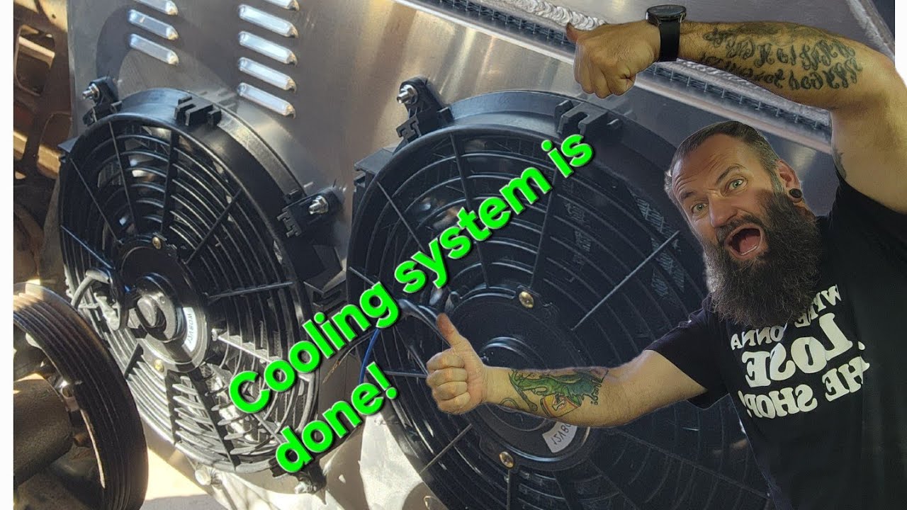1976 Ford F250 wrecker gets a cooling system! - YouTube