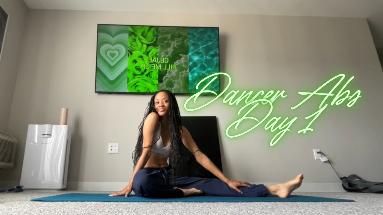 Dancer Abs Workout Challenge | Day 1 | Sorry for the wait - YouTube