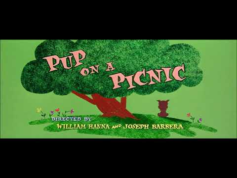 Tom and Jerry: Pup on a Picnic opening/closing titles (4/30/1955)