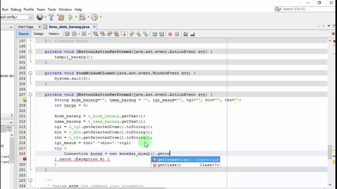 TUTORIAL JAVA NETBEANS – CARA MUDAH MEMBUAT SIMPAN(SAVE) KE DATABASE MYSQL - YouTube
