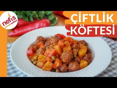 MÜKEMMEL BİR ANA YEMEK 💯ÇİFTLİK KÖFTESİ TARİFİ✅