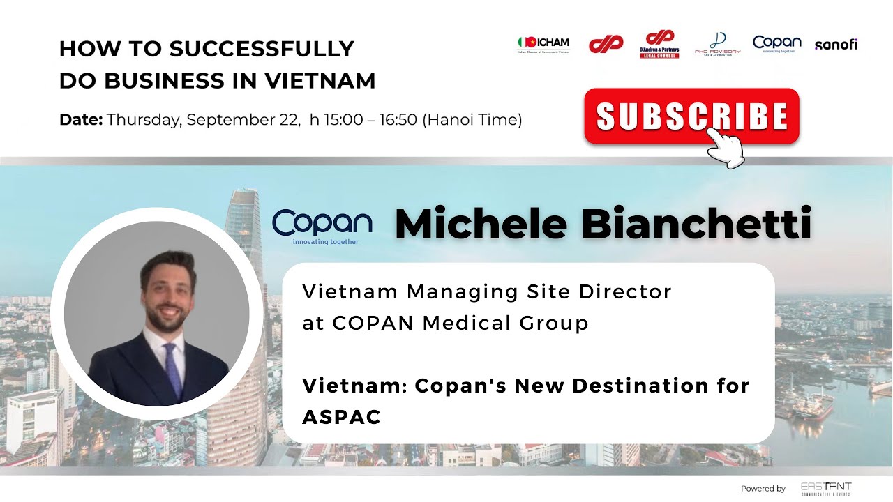 [Webinar] How to Successfully Do Business in Vietnam - Copan 6/6 - YouTube