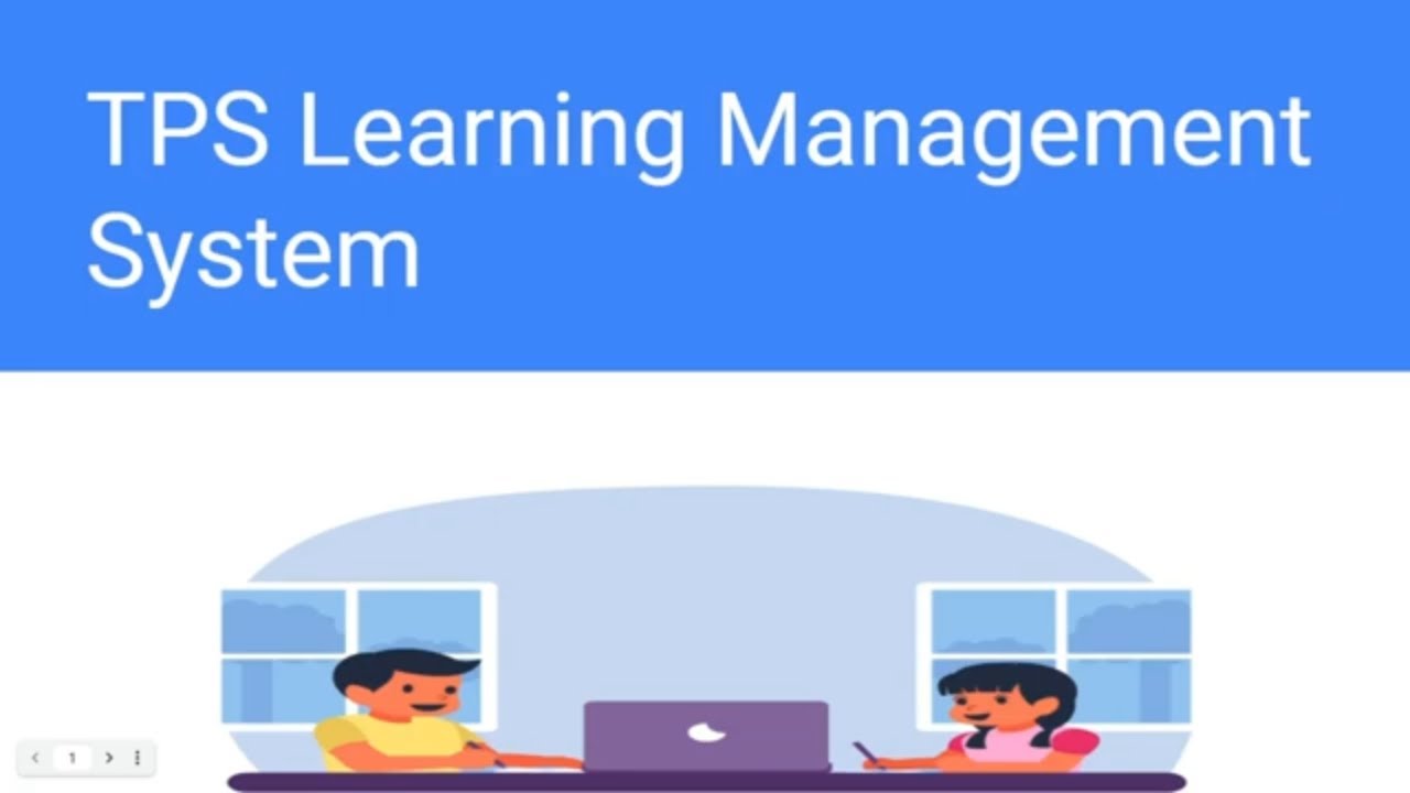 TPS LMS for students - YouTube
