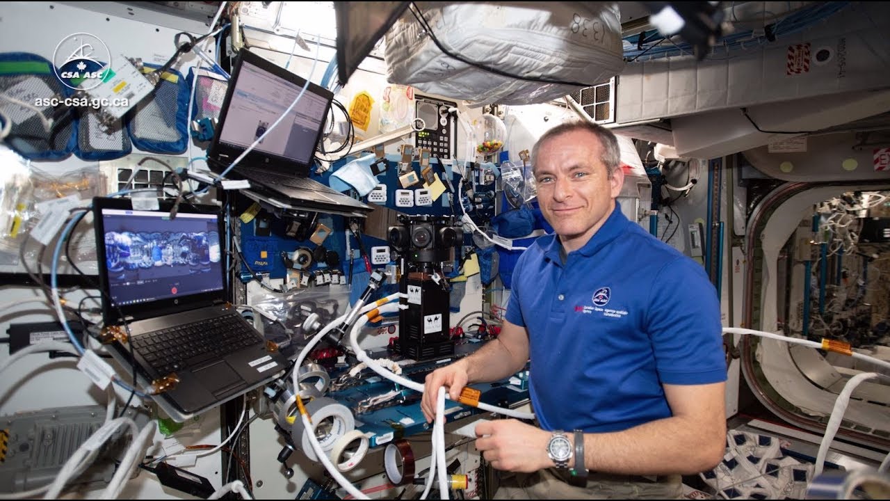 New 360° camera aboard the International Space Station - YouTube