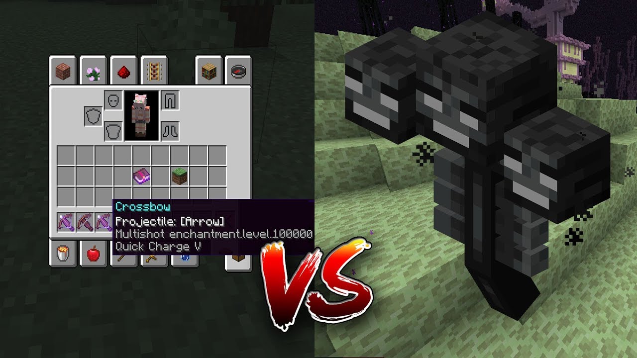 Multishot 100000 Vs Mobs in Minecraft - YouTube