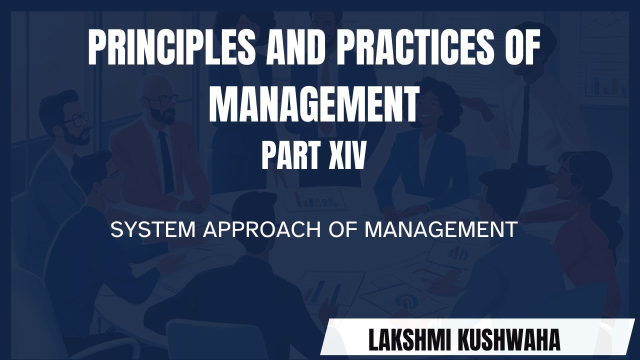 System Approach to Management & Michael Porter's Strategic Contribution ...
