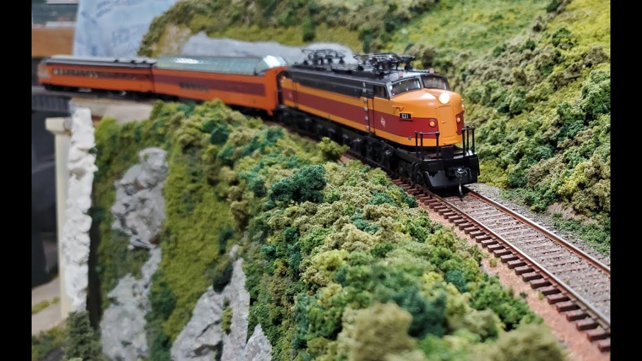 First run of MTH HO Scale Milwaukee Road Little Joe (3.29.23) - YouTube