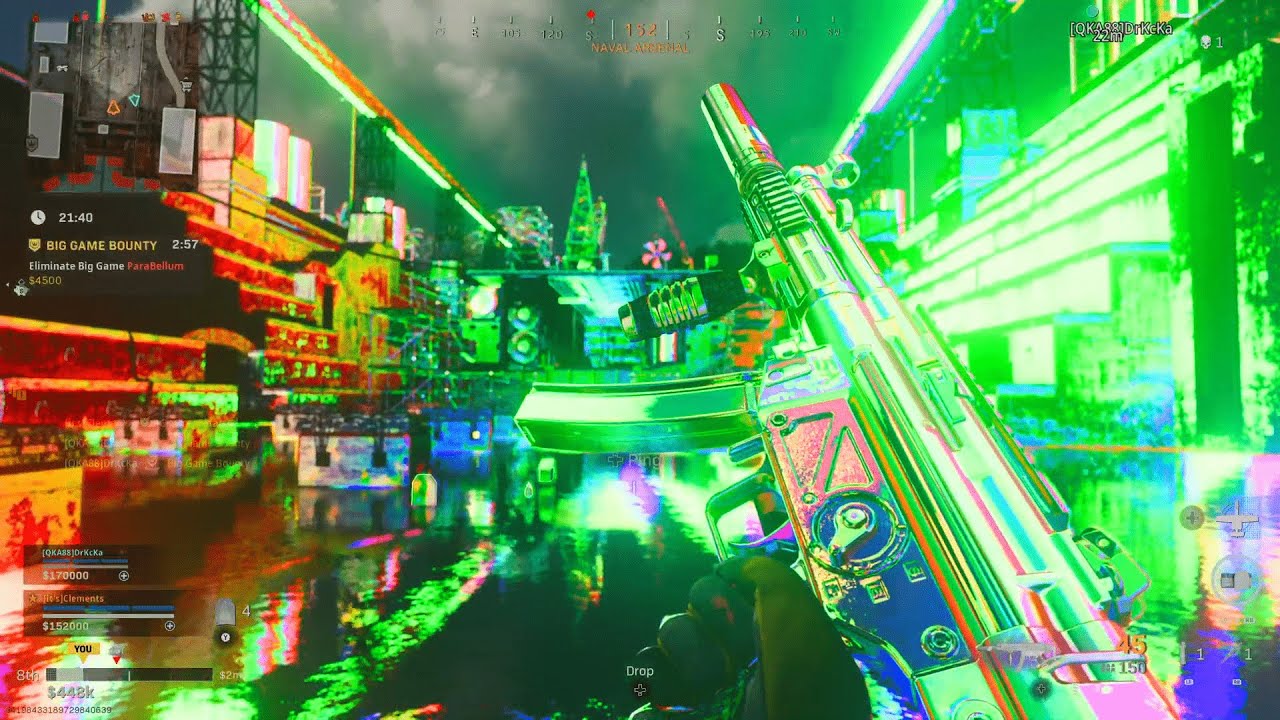 POV: There's a Rave in Caldera. (RAINBOW TEXTURES in Warzone Pacific) - YouTube