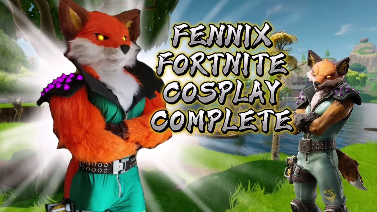 FENNIX COSPLAY COMPLETE!!! 🦊(FORTNITE) - YouTube
