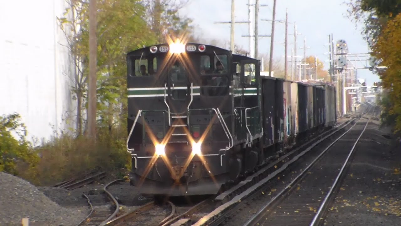 NYAR MP15AC 155 Leading The RS41 at New Hyde Park - YouTube