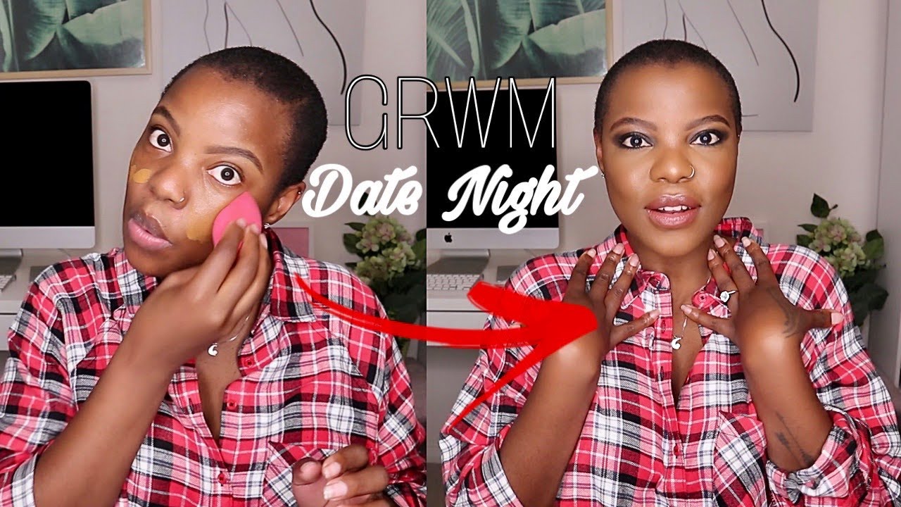 GRWM | EASY DATE NIGHT GLAM - YouTube