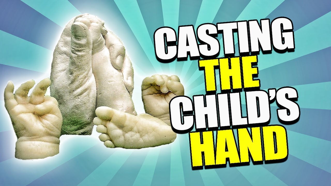 Casting the Child's Hand -- the Easy Way Tutorial - YouTube