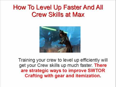 SWTOR Crafting Guide - YouTube