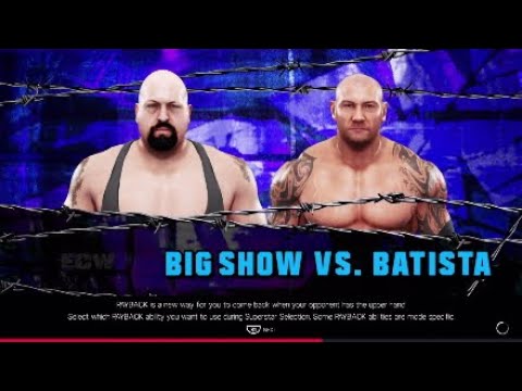 BATISTA VS BIG SHOW AT ECW ONE NIGHT STAND - YouTube