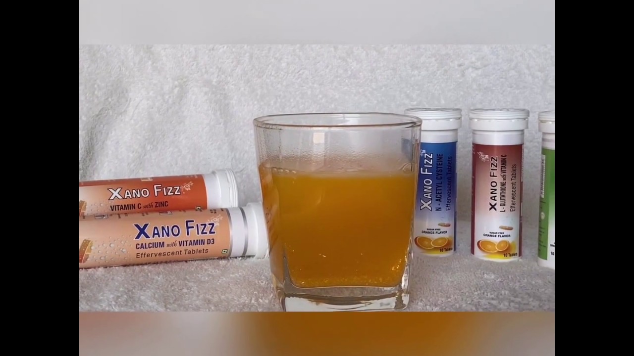XanoFizz effervescent tablet by Xania - YouTube