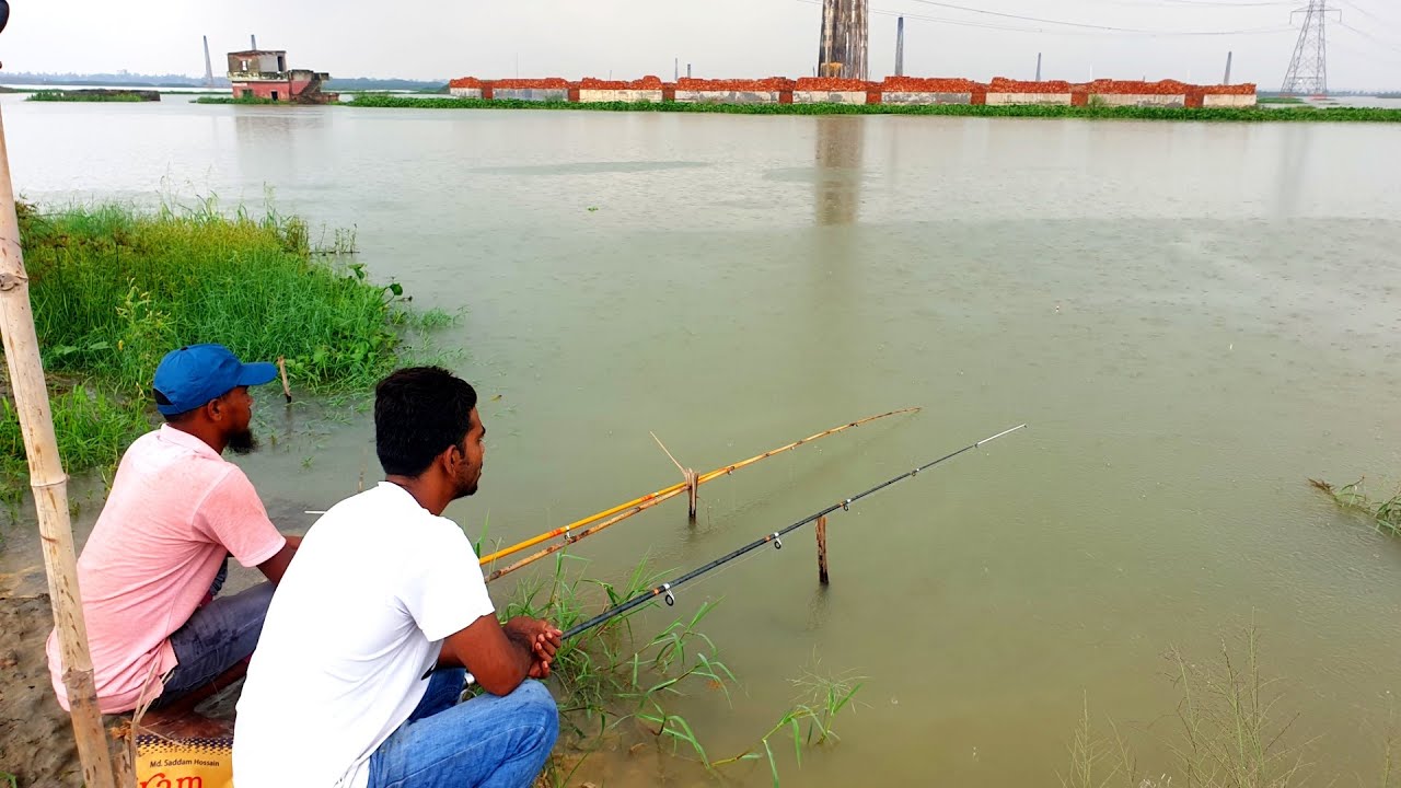 আমিন বাজারে শিকারিদের মাছ ধরা | ঢাকার মধ্যে মাছ ধরার সুন্দর জায়গা ...